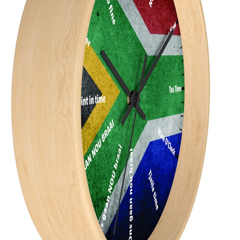 Africa Time Wall Clock - Etsy