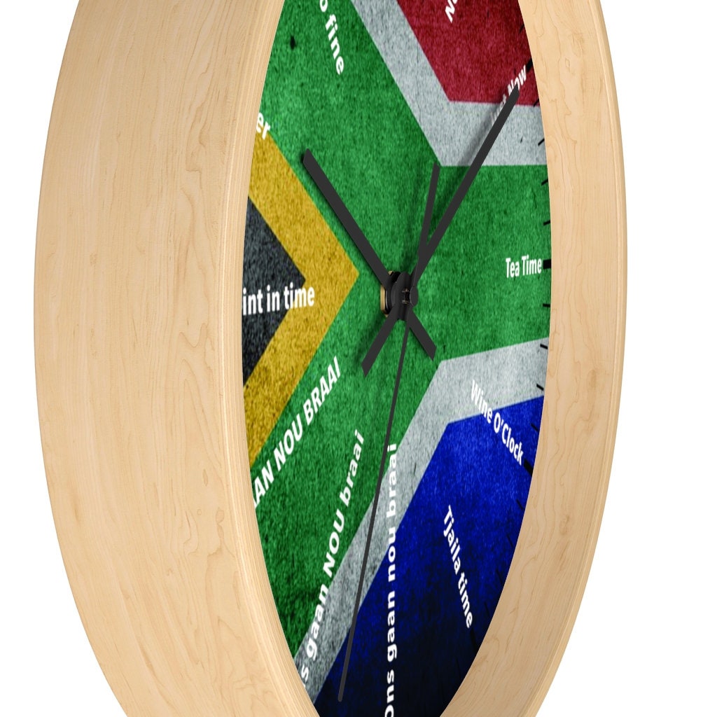 Africa Time Wall Clock - Etsy