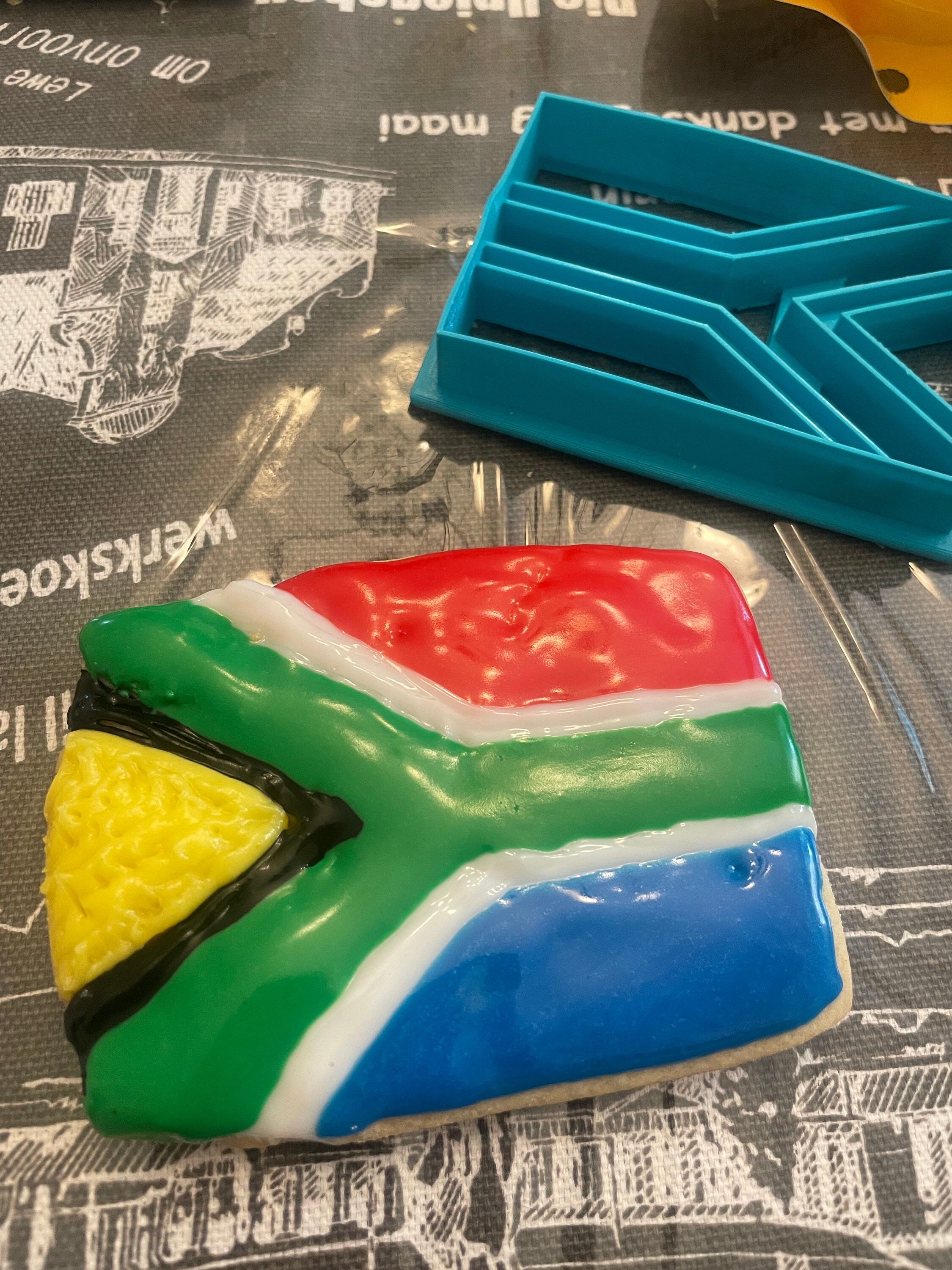 SA Flag Cookie Cutter - Etsy