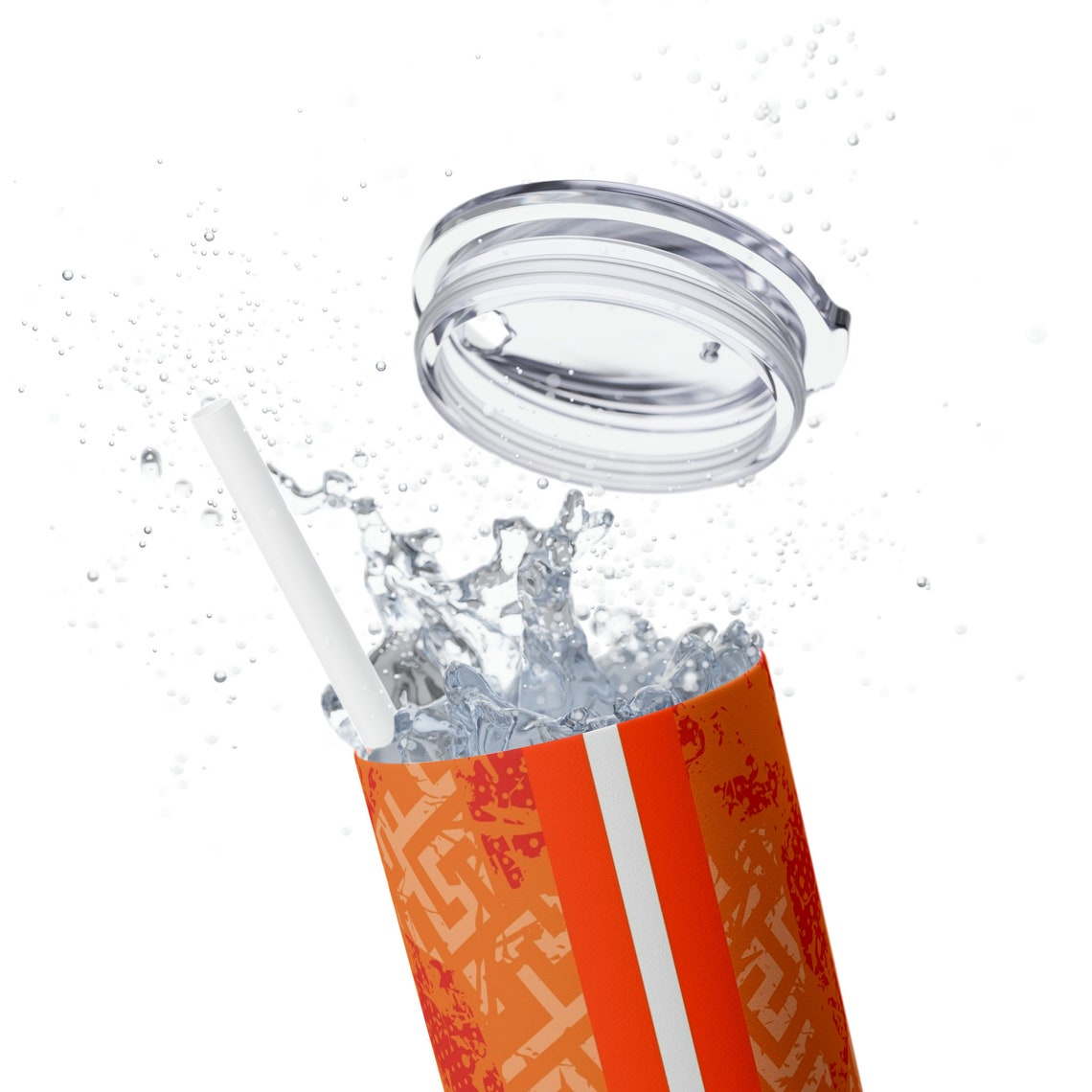 Cheetas Skinny Tumbler With Straw, 20oz - Etsy