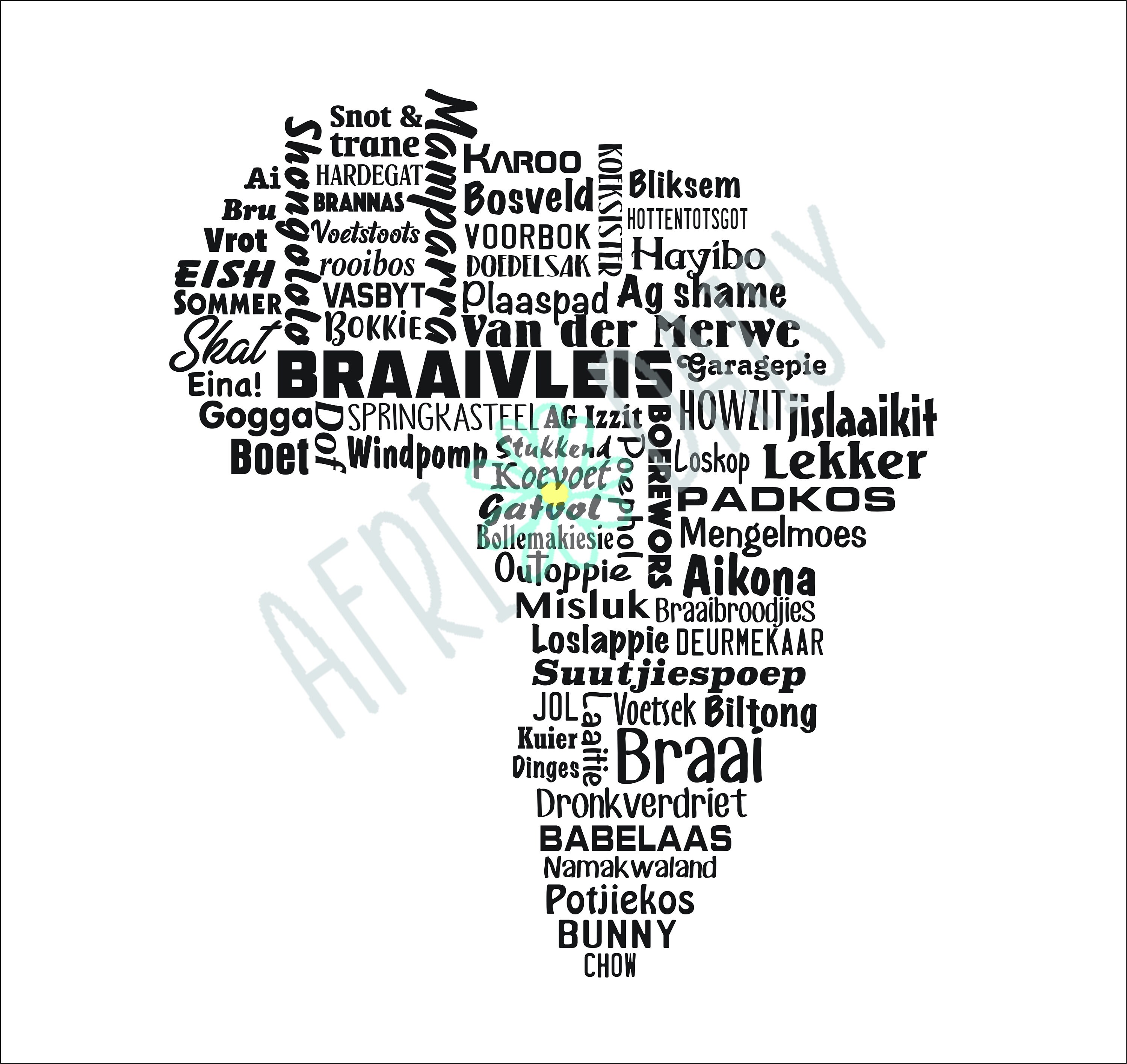 South African Expressions Digital File - Etsy