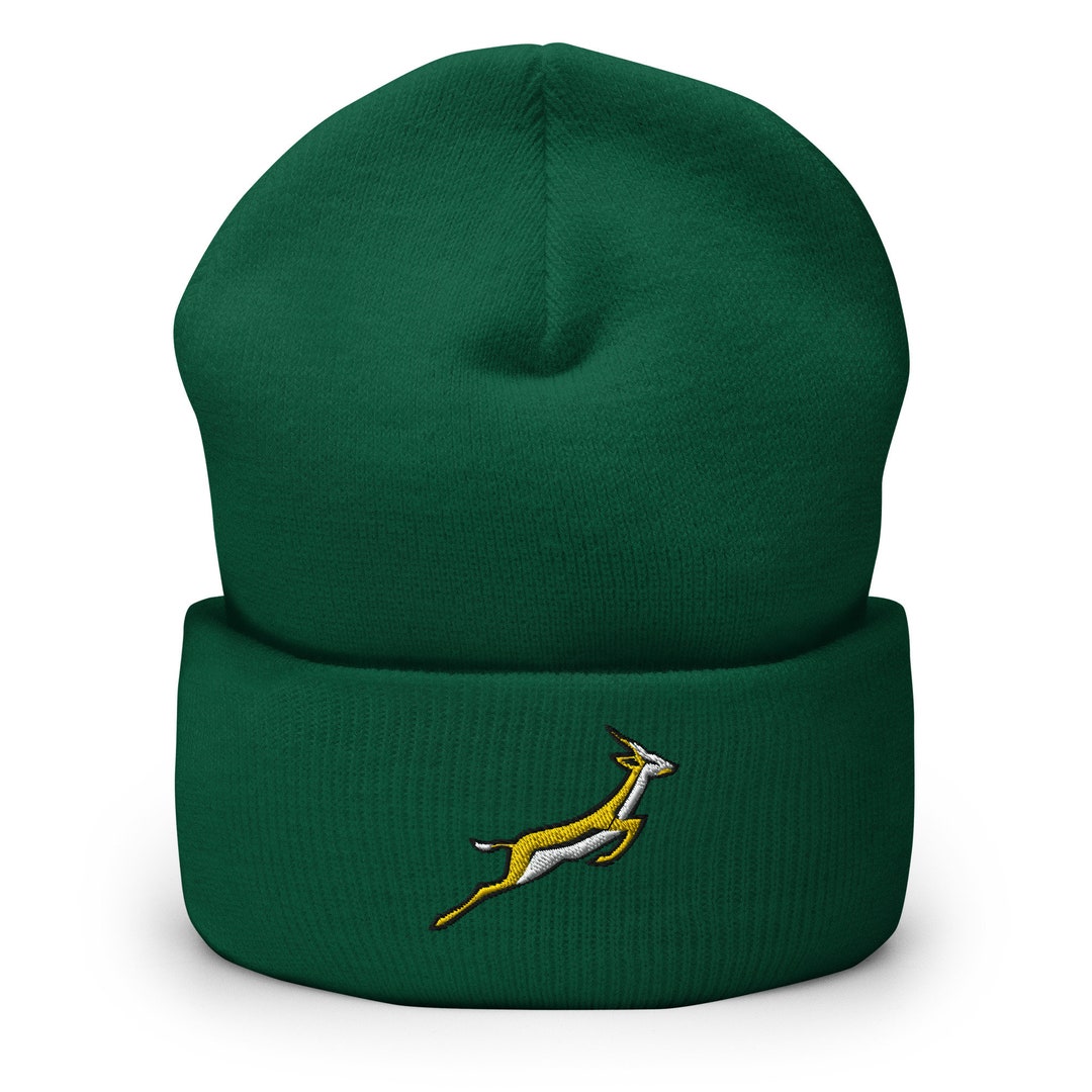 Springbok Supporter Cuffed Beanie - Etsy
