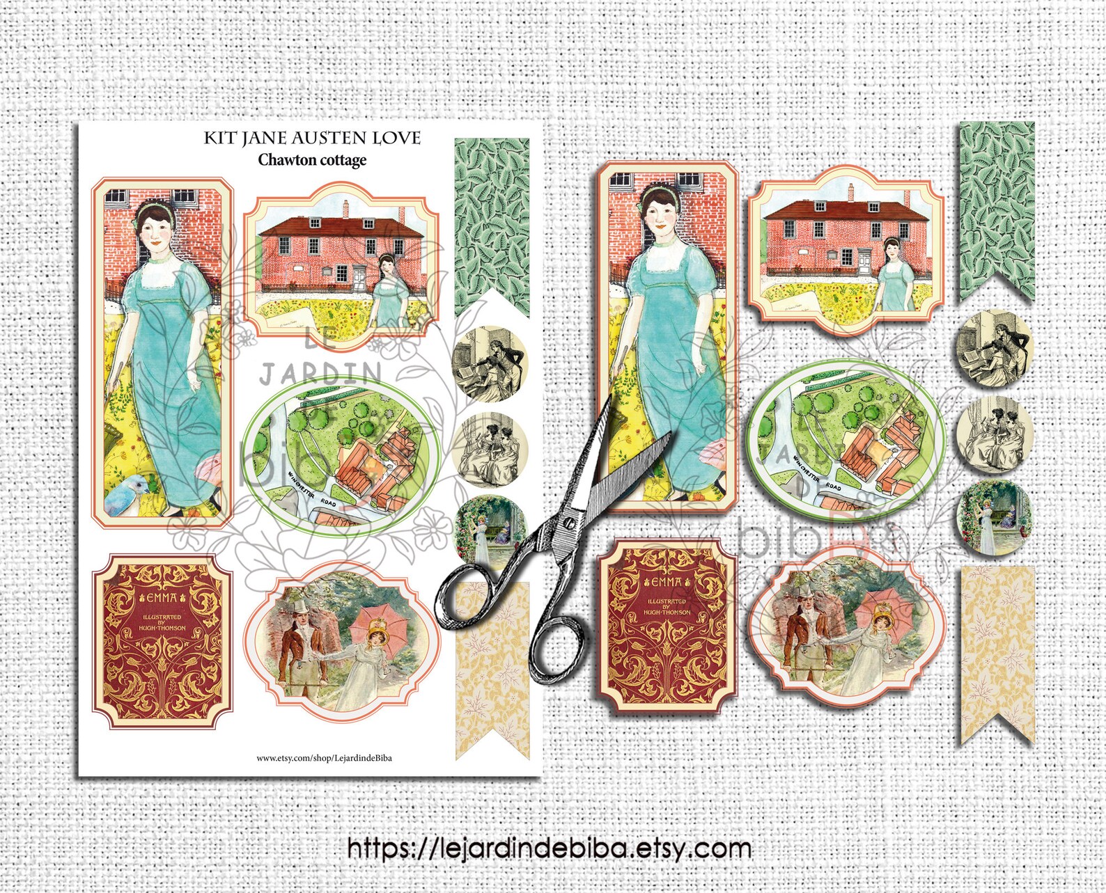 Celebrity Labels, Manzoni, Dickens, Austen, Andersen, Celebrity Tags ...