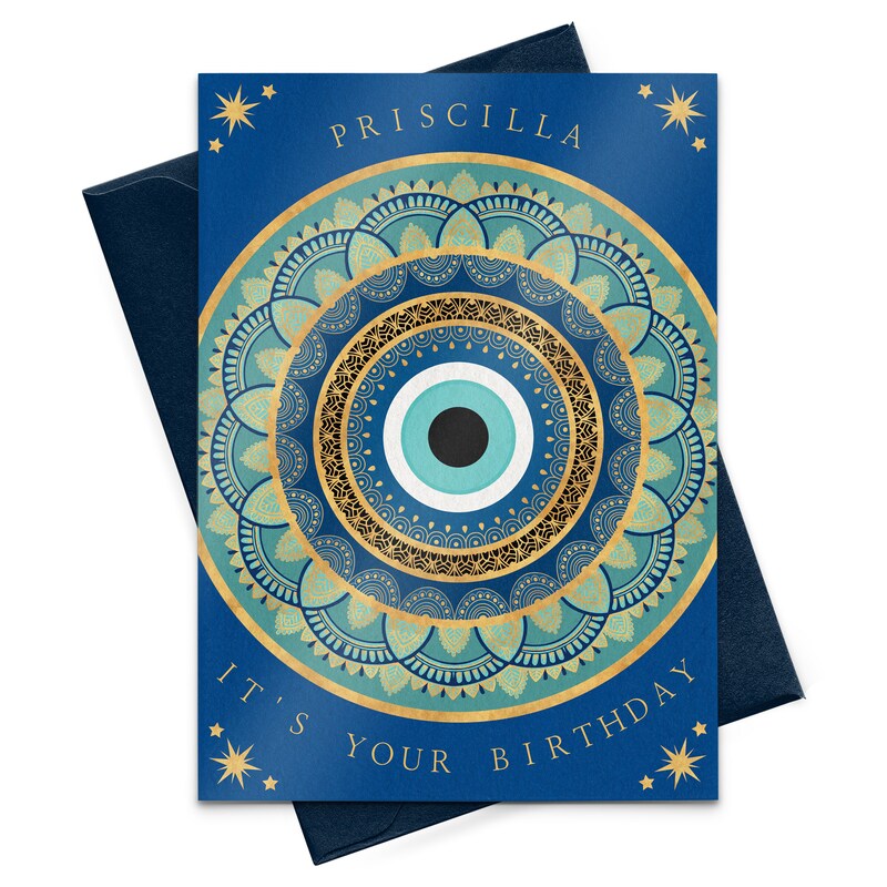 Magic Eye Birthday Card - Etsy