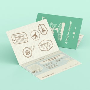 New Horizons Passport Party Invitation Instant & | Etsy