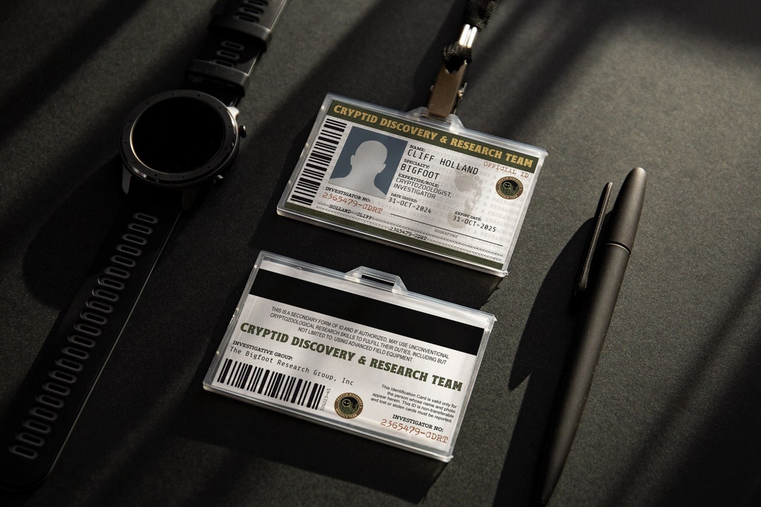 Cryptid Discovery Research Team ID for Bigfoot Yeti Sasquatch Mothman ...