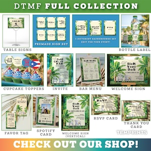 Puerto Rico Birthday Party Invitation: Boricua Perreo Theme (digital ...