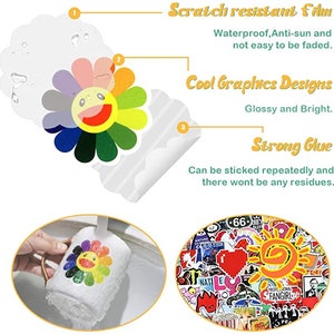 50 PCS Blue Stickers for Laptop Water Bottle Suitcase - Etsy