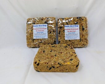 Premium Homemade No-melt Suet - Classic Blend - 4 Pack - Handmade in ...
