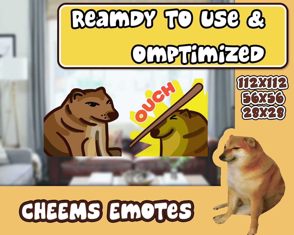 Cheems Boink Meme Emotes Pack - Etsy Schweiz