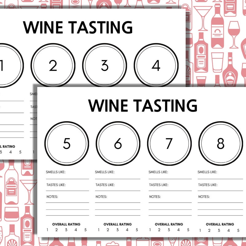 Wine Flight Night Party - Etsy