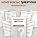 Home Buying Questions Printable | What to Ask at Open House | Property ...