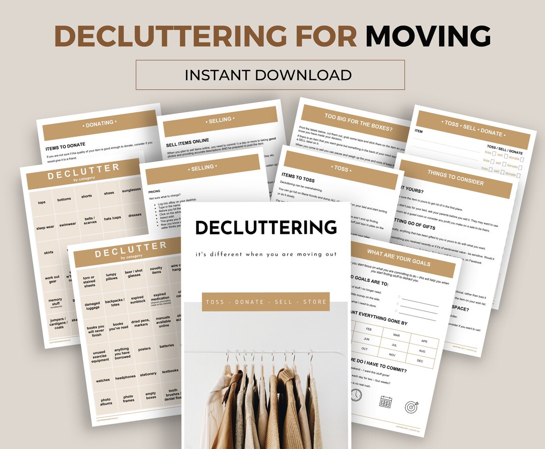 Start Decluttering, Decluttering is Different When You Are Moving Out ...