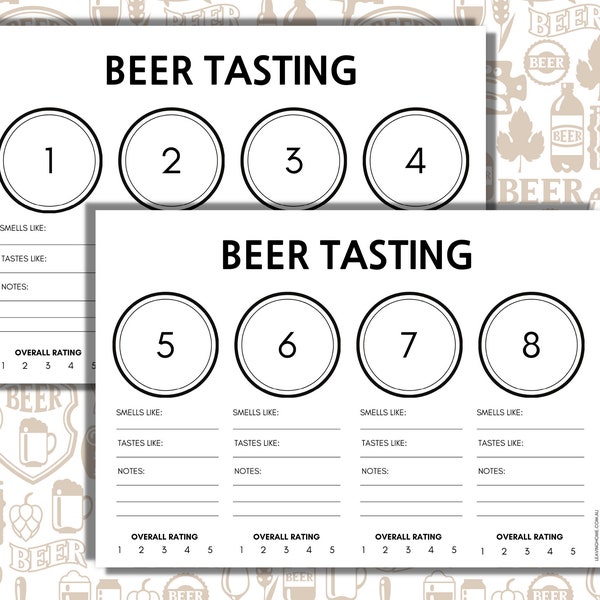 Beer Tasting - Etsy
