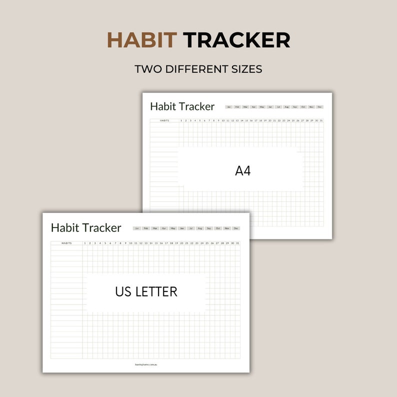 Habit Tracker Printable. Routine Tracker. Note What You Need to Do to ...