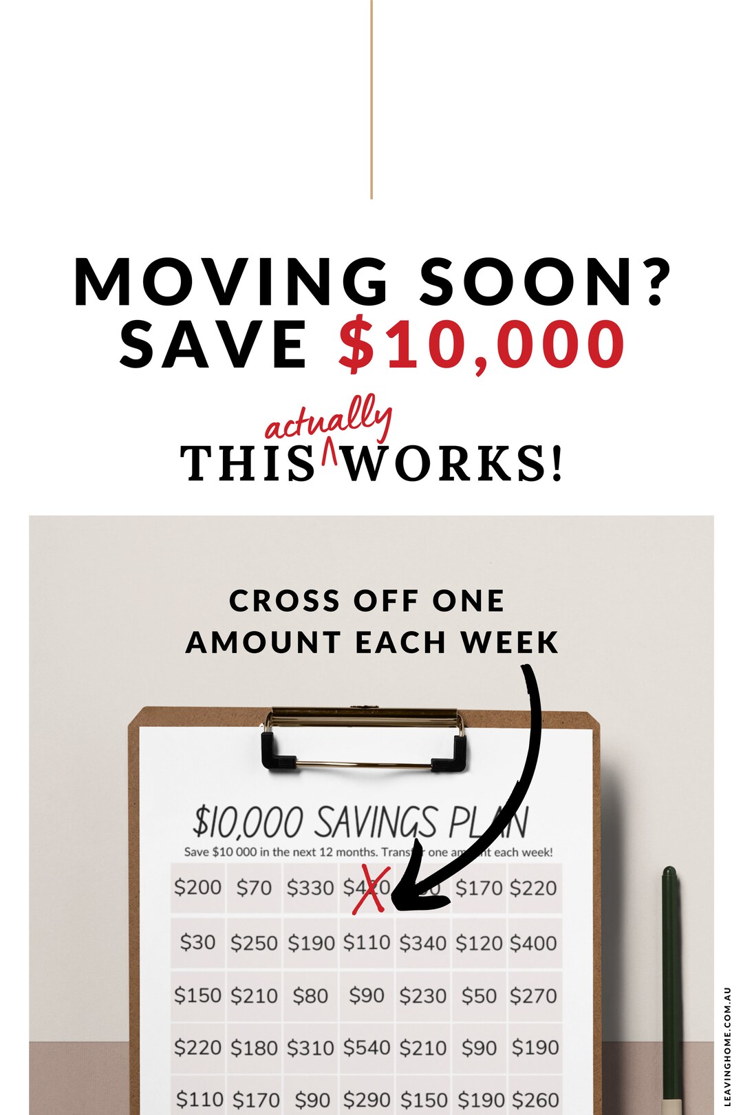 Save 10,000 With a Simple, Visual Savings Challenge You Can Start ...