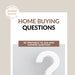 Home Buying Questions, Home Buying Checklist, New Home Checklist, Home ...