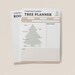 Christmas Tree Planner, Festive Tree. Instant Download - Etsy