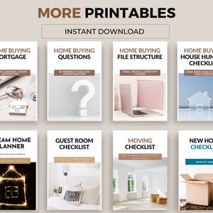The Essentials Checklist Bundle. Basic Items for Your Bedroom, Bathroom ...