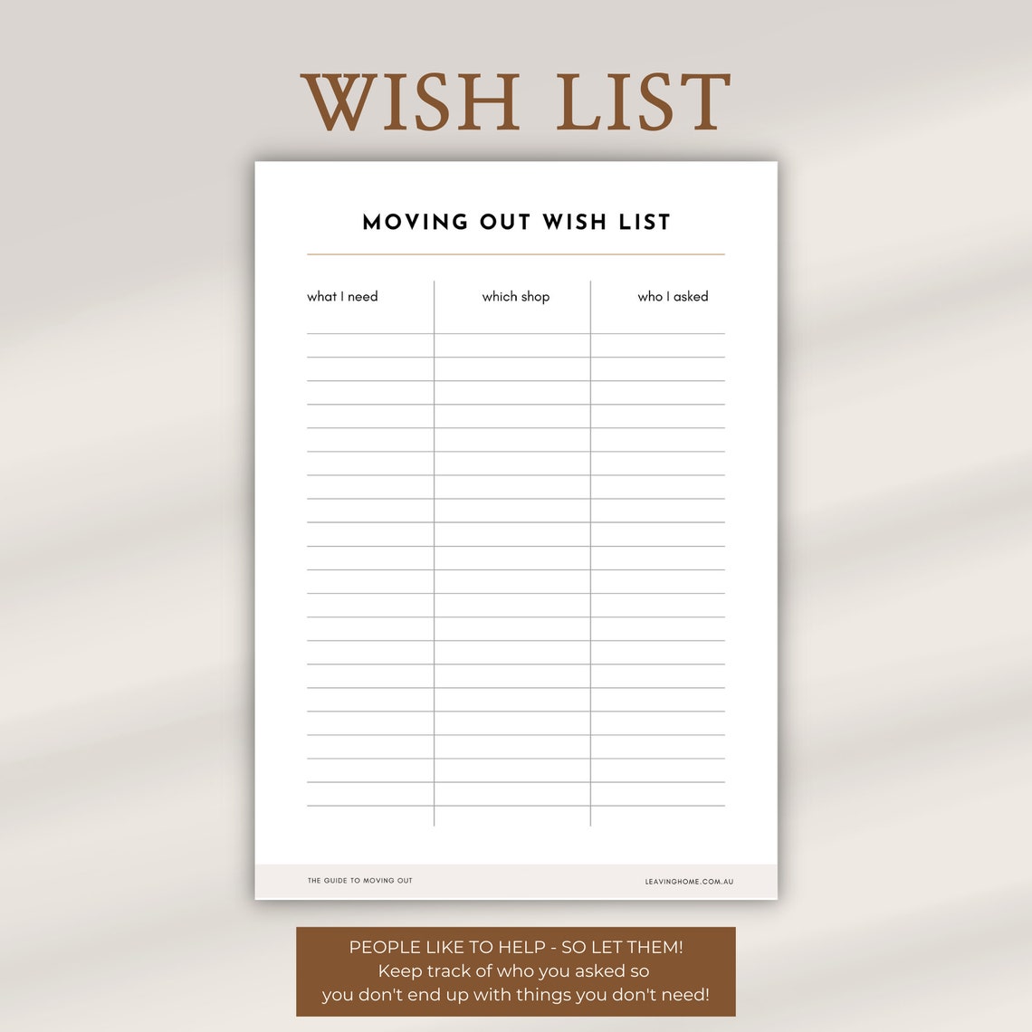 Bedroom Essentials Checklist Printable Basics You Need to - Etsy Australia