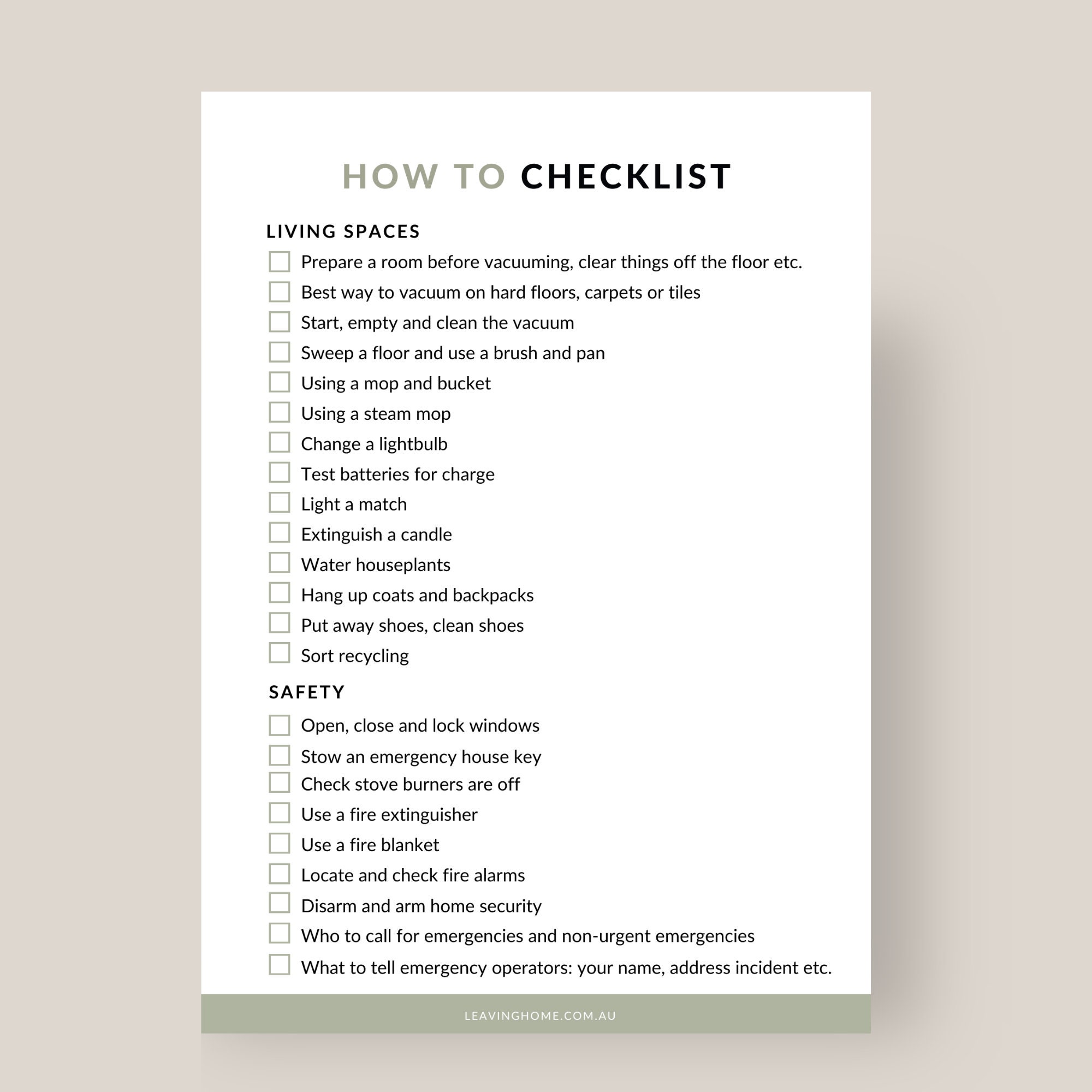 Life Skills Kids Need Before They Leave Home. Parenting Tasks to Teach ...