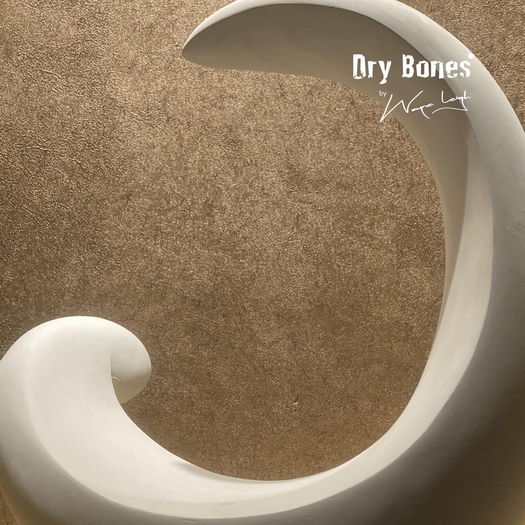 SCULPTURE ABSTRACT CONCEPTUAL in Plaster of Paris Wave by Wayne Leigh ...