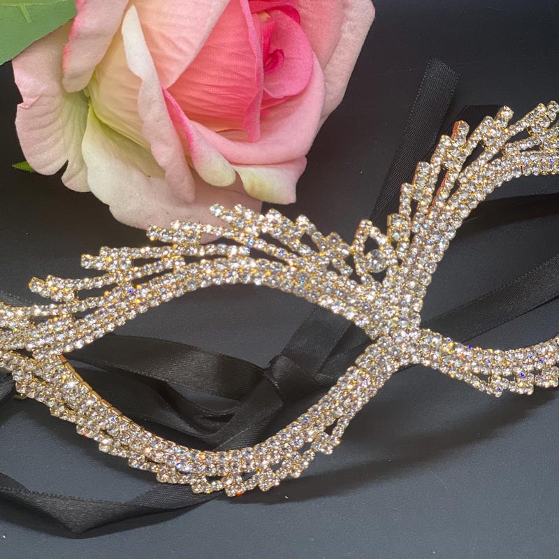 Gold Masquerade Mask - Etsy