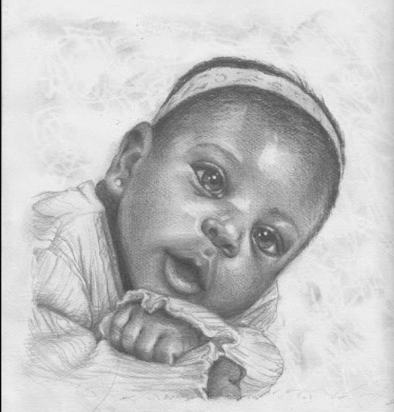 Psychic Drawing and Description of Your Future Child - Etsy