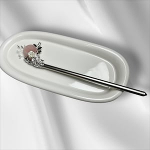 Little Star Handcrafted Korean Binyeo | Traditional Hairpin With Rose ...