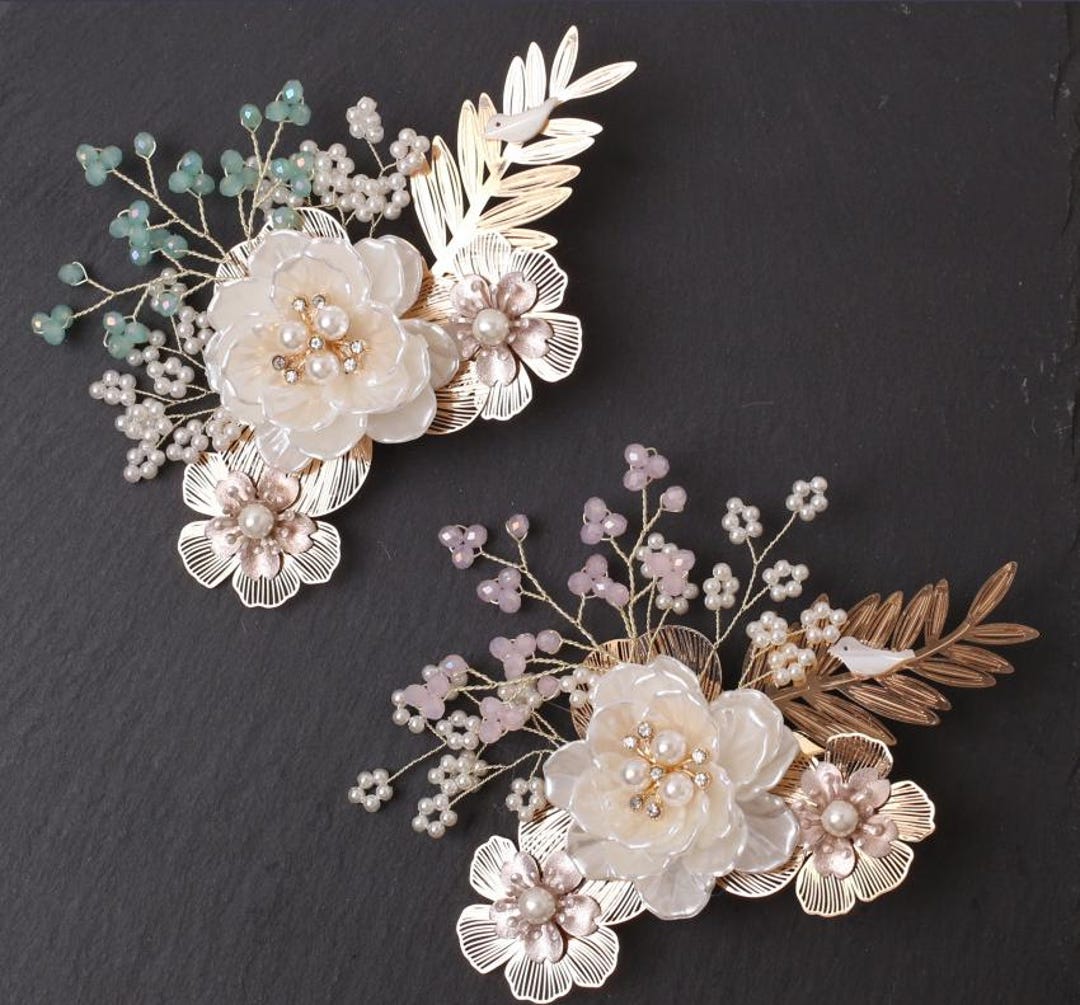 Tree Blossom Korean Hair Clip| Traditional Hairpin & Ornate Clip ...