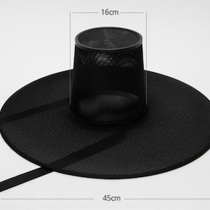 2set of Korean Traditional Gat (갓) – Premium 3-layer Yangban Hat for ...