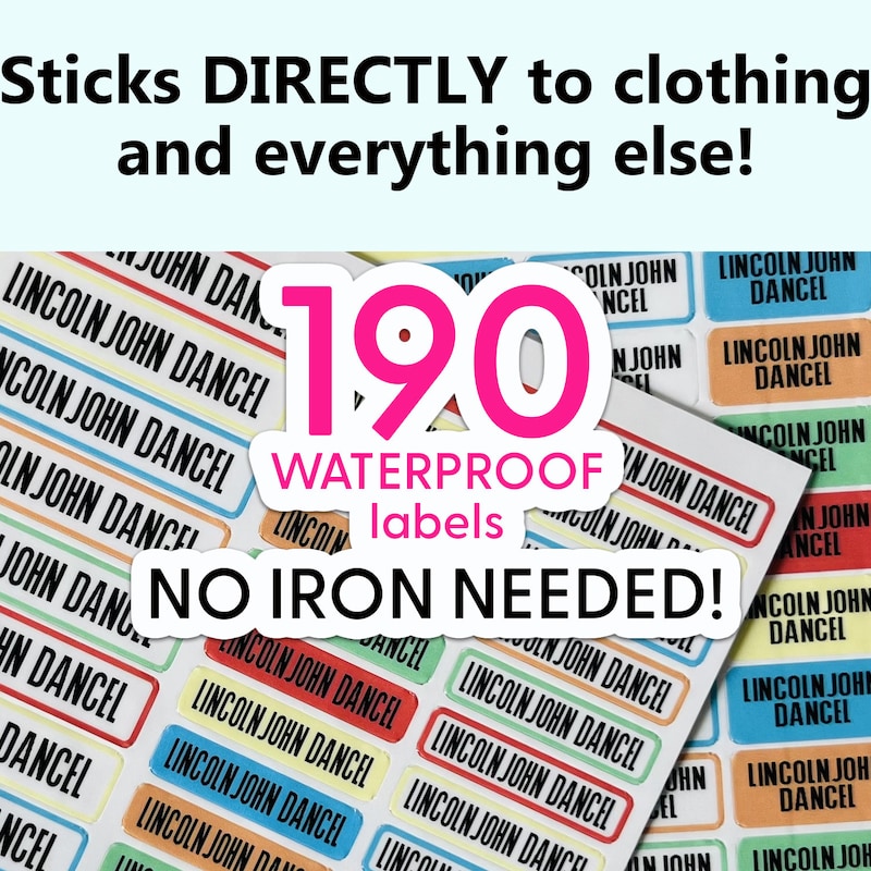 Waterproof Labels - Etsy