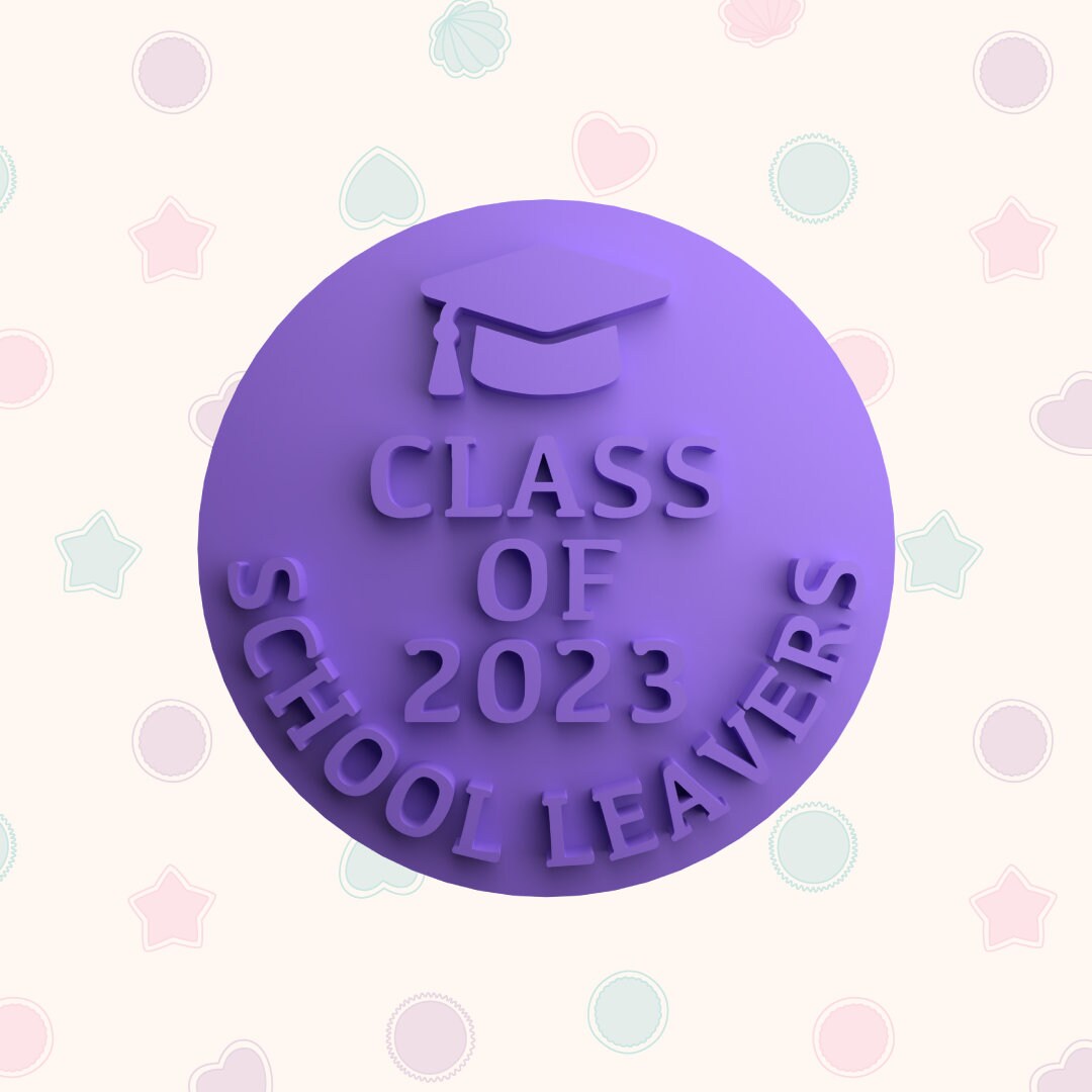 Class of 2025 School Leavers Teacher Teaching Assistant Fondant Stamp ...