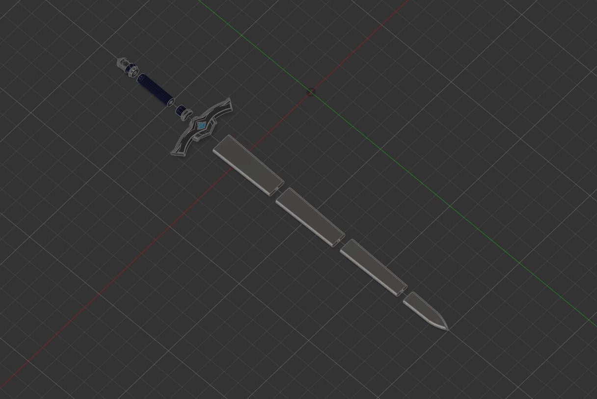 Dull Blade Genshin Impact Prop/ Prop Kit - Etsy