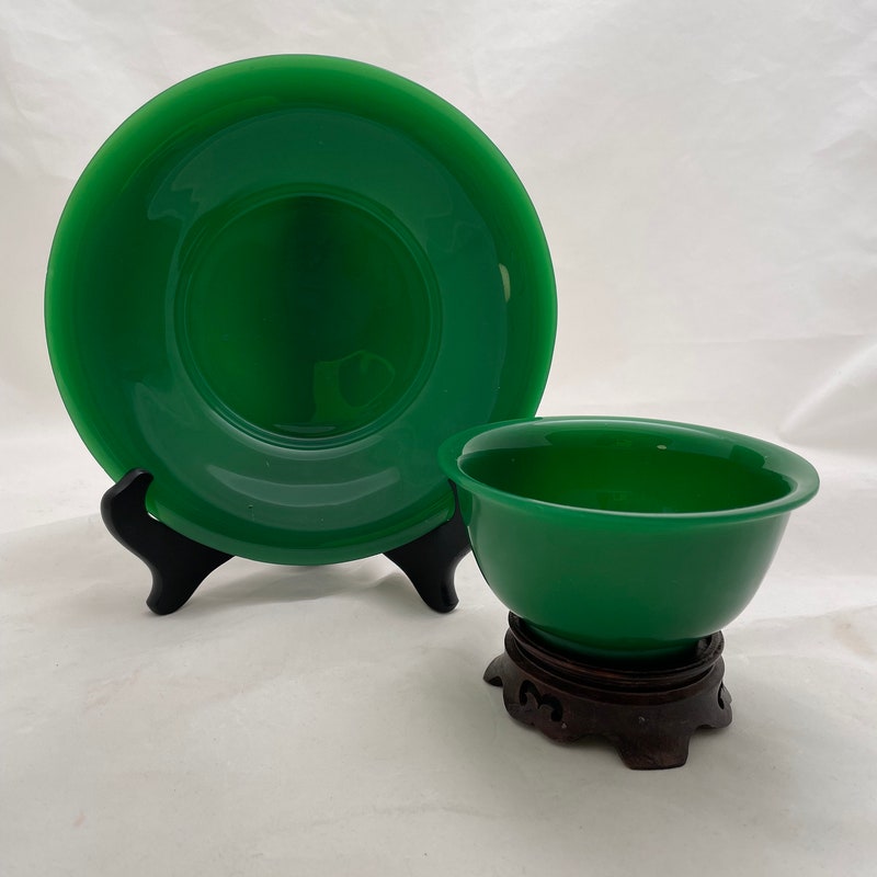 Peking Green Glass - Etsy