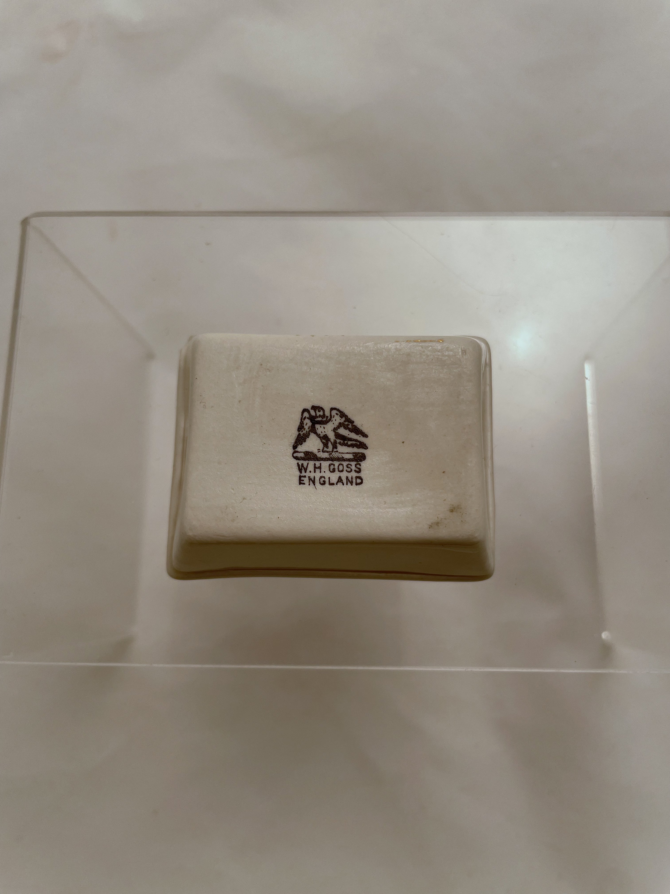 Porcelain Box by W.H. Goss - Scarborough - Etsy