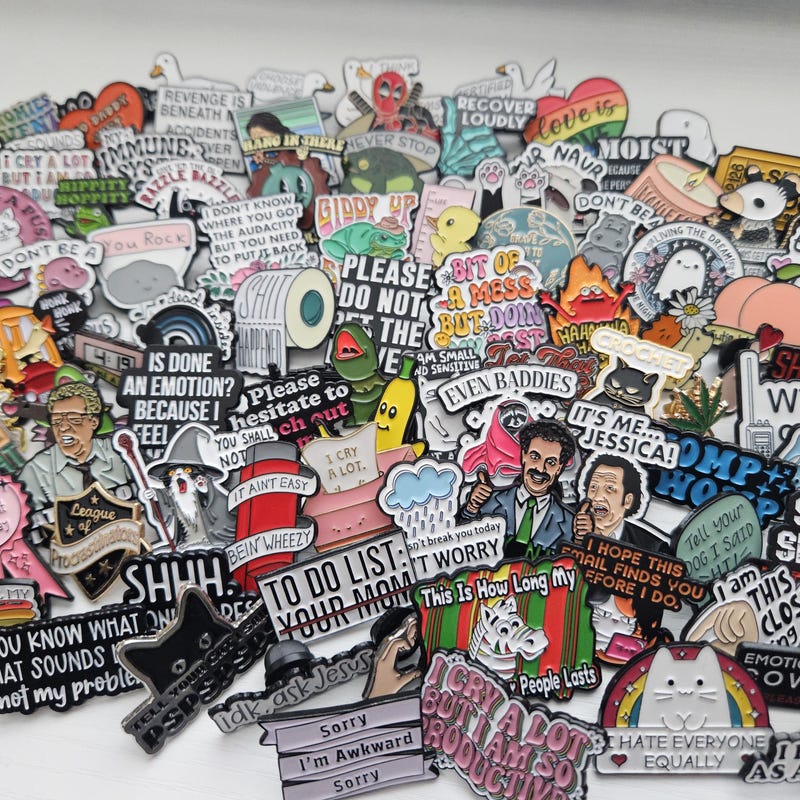 Funny Pins - Etsy