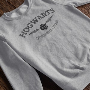Hogwarts Quidditch Team Unisex Crewneck Sweatshirt. Harry Potter ...
