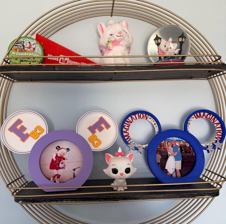 Interchangeable Magical Ear Picture Frame 3D Printed (ears NOT Included ...