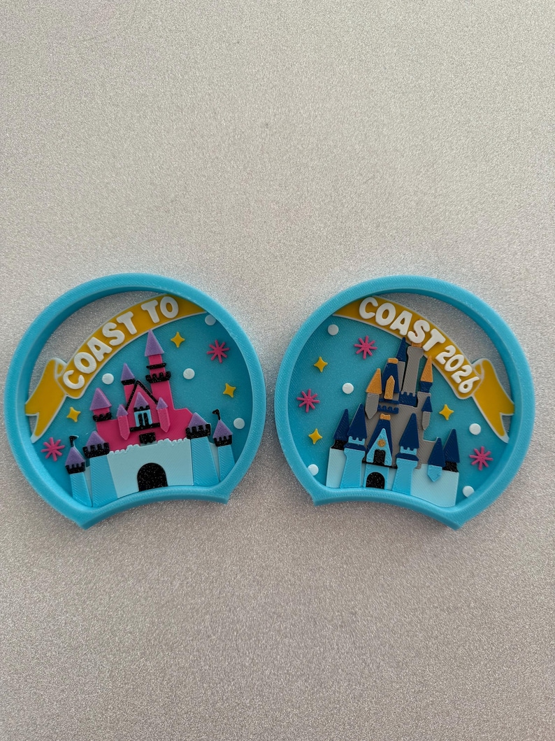 Coast to Coast Run 2026 3D Printed Interchangeable Ear Set (ears Only ...