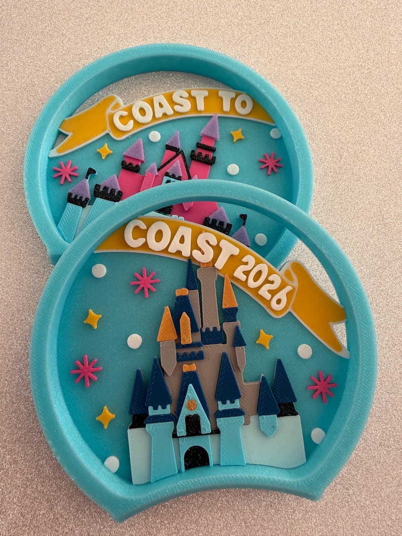 Coast to Coast Run 2026 3D Printed Interchangeable Ear Set (ears Only ...