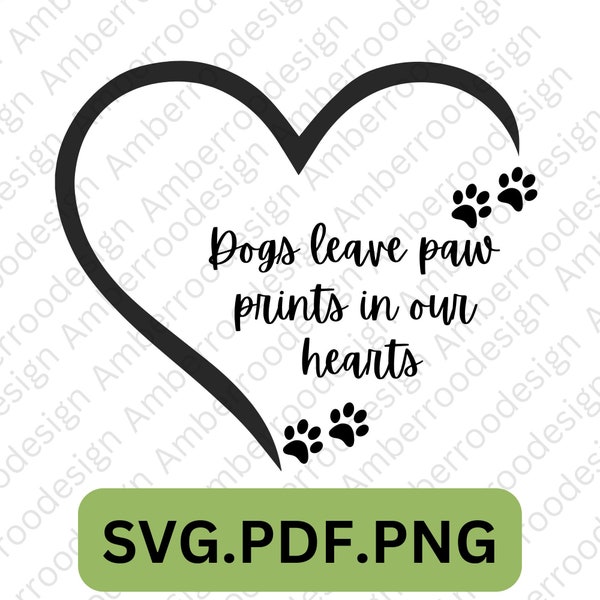 Dogs Leave Paw Print - Etsy