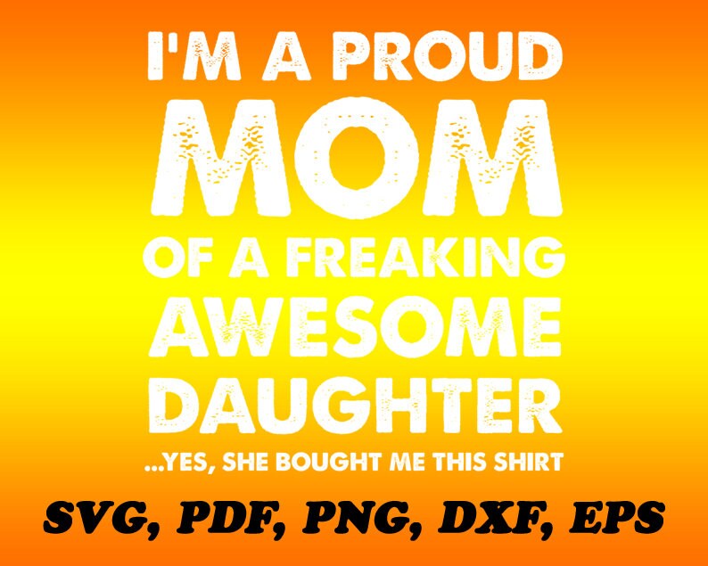 Proud Mom Svg Proud Mom Clip Art Proud Mom Digital Download Etsy