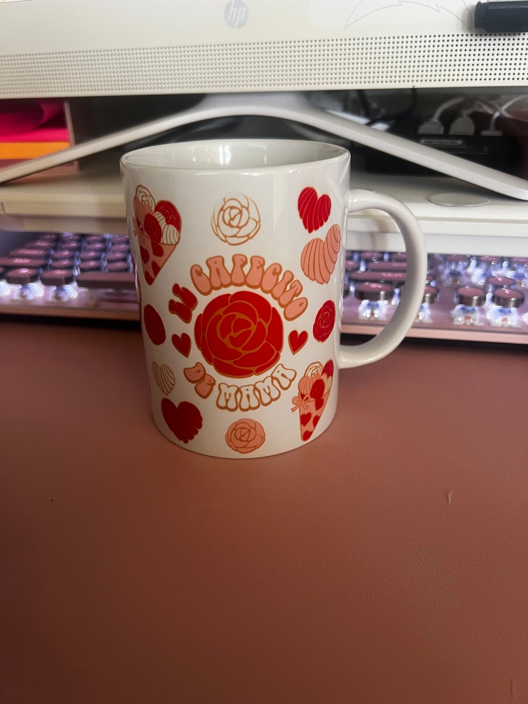 Cafecito De Mama 15oz Coffee Cup Mother's Day - Etsy