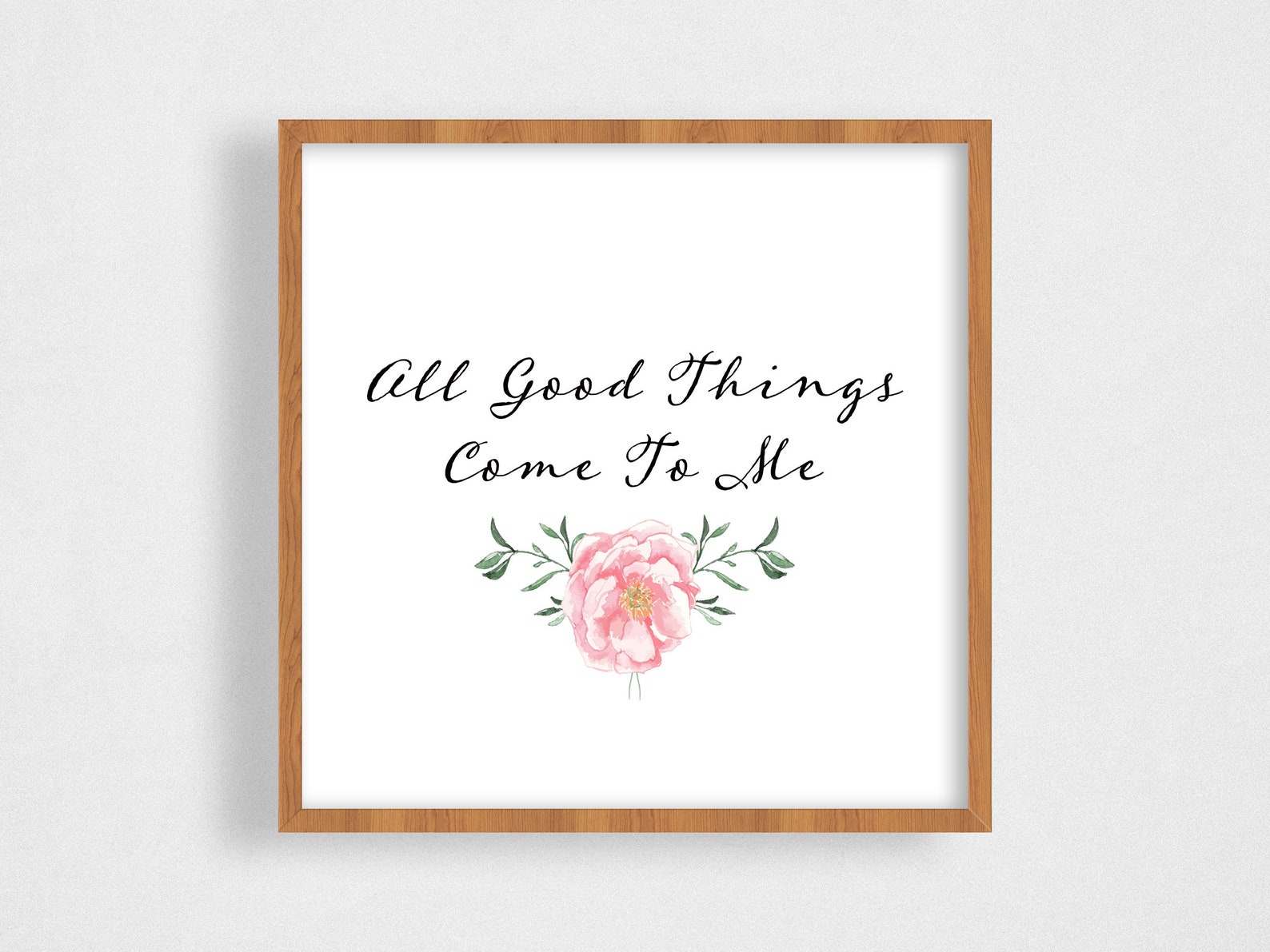All Good Things Come to Me Printable Quotes Inspirational - Etsy