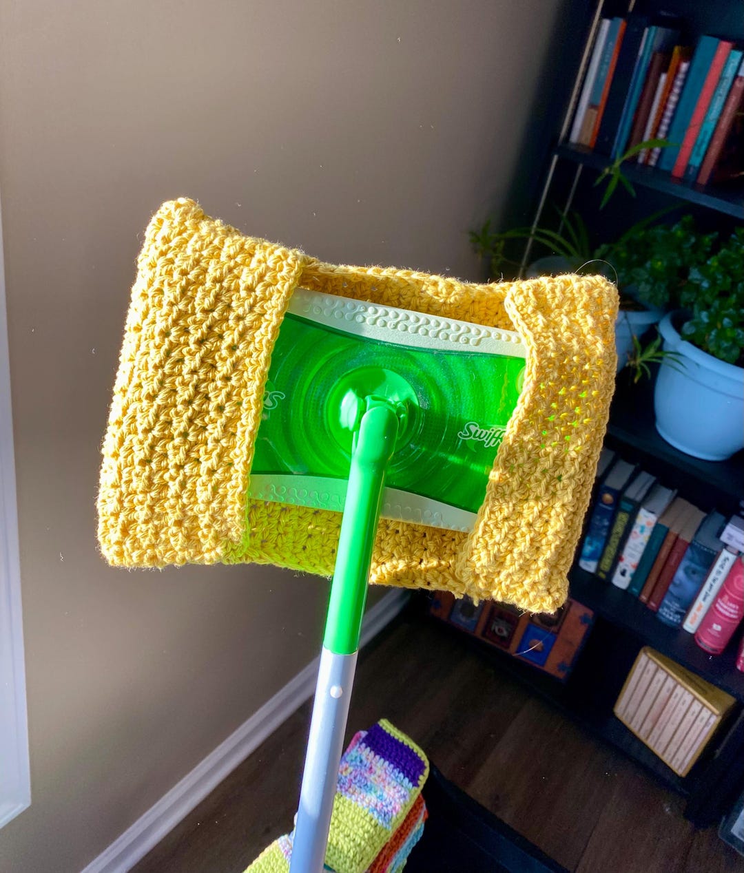 Bright Yellow Reuseable Wet/dry Mop Covers | Machine Washable ...