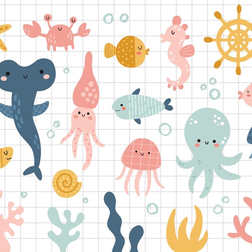 Under the Sea SVG Sea Animals SVG Ocean Svg Under the Sea | Etsy Australia