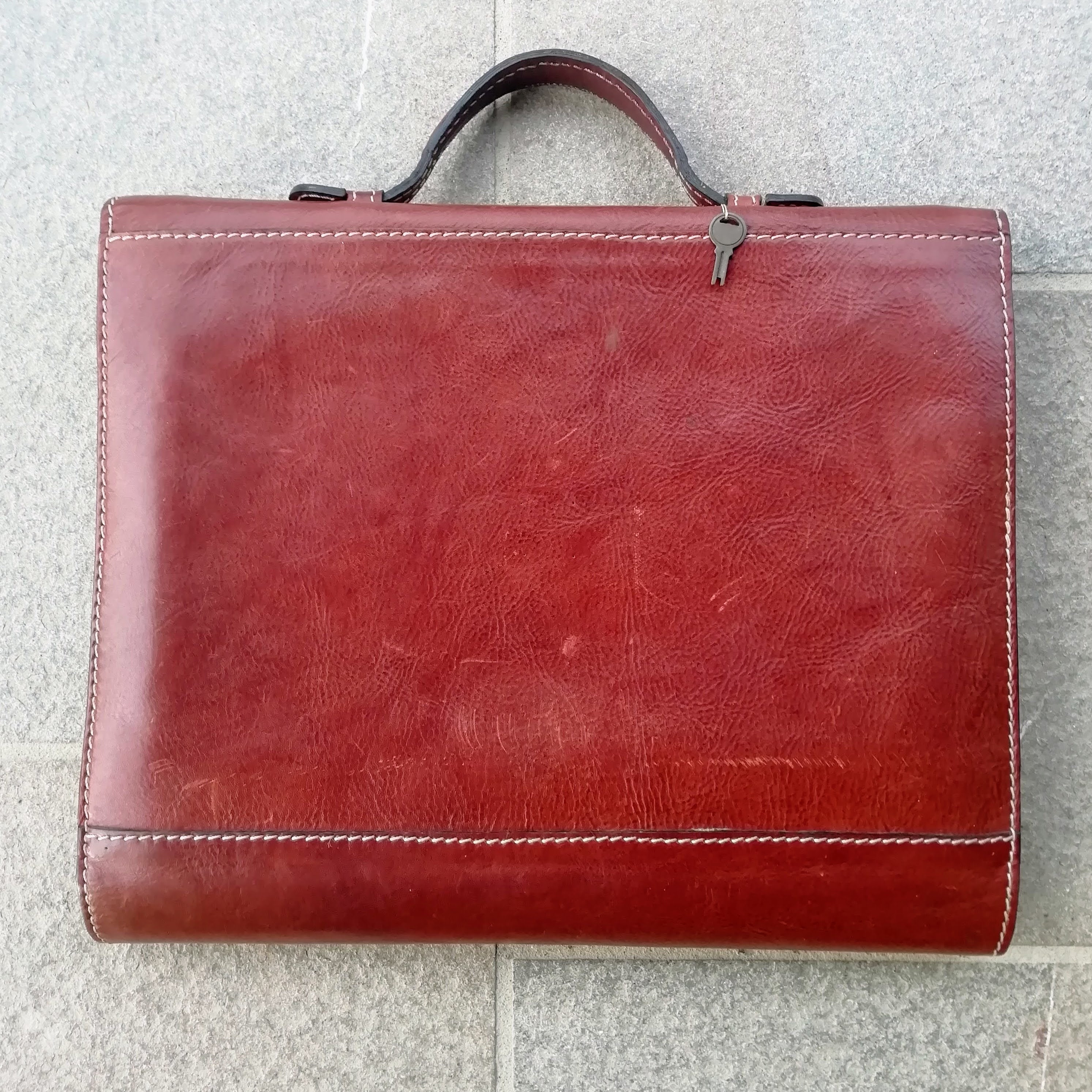 Larella Pelletteria Firenze - Handbag - Handmade Leather - Italy 1990/ ...