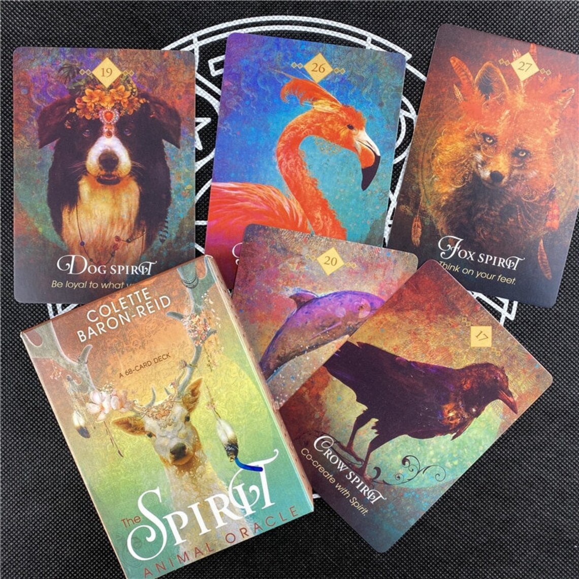 The Spirit Animal Oracle Tarot Cards | Etsy