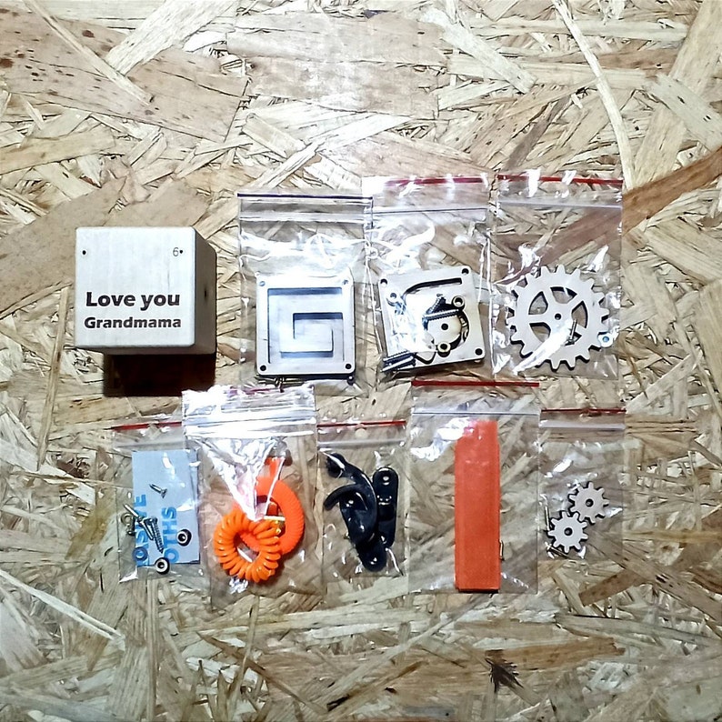 DIY Busy Cube Kit, Dementia Activity, Sensory Toy for Seniors - Etsy